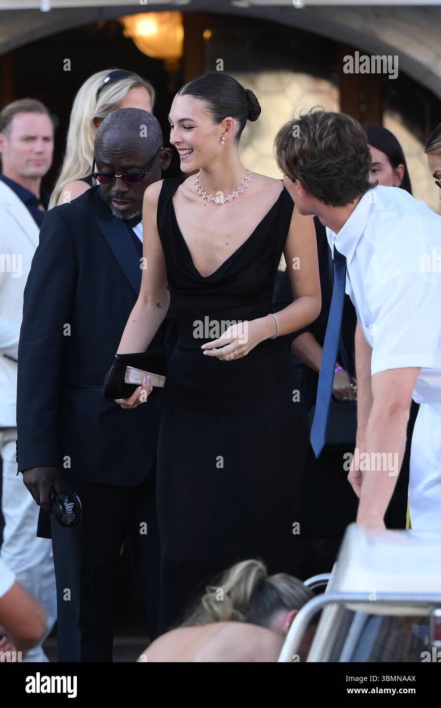 Edward Enninful , Vittoria Ceretti Jeff Bezos and Lauren Sànchez ...