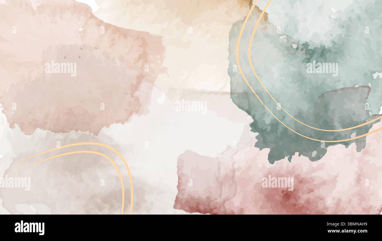 Warm color ink abstract Stock Vector Images - Alamy