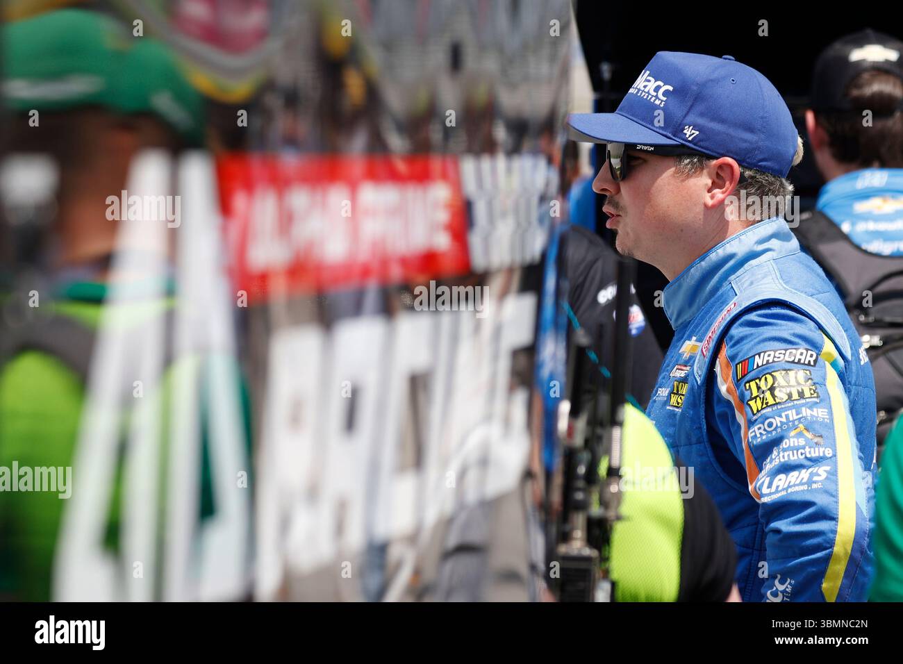 HAMPTON, GA - JUNE 27: Brennan Poole (#44 Alpha Prime Racing Chevrolet ...