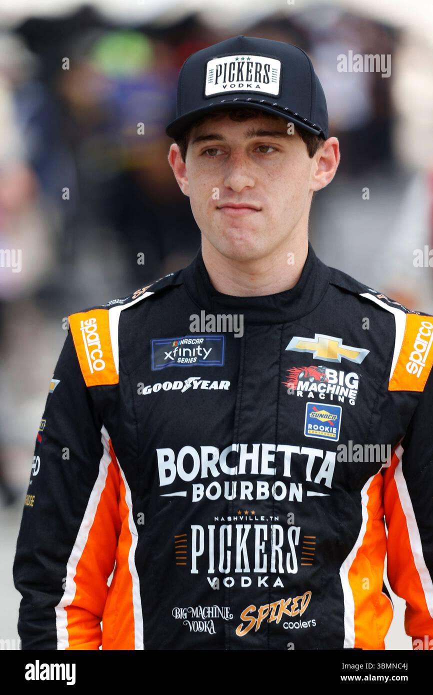 HAMPTON, GA - JUNE 27: Nicholas Sanchez (#48 Big Machine Racing Big ...