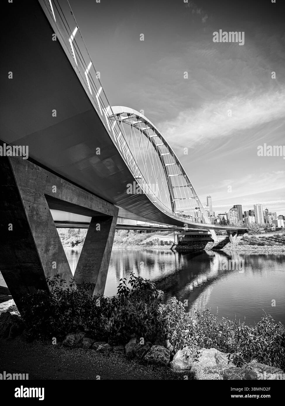 Edmonton, Alberta - October 13, 2024: Pathway views along the North ...