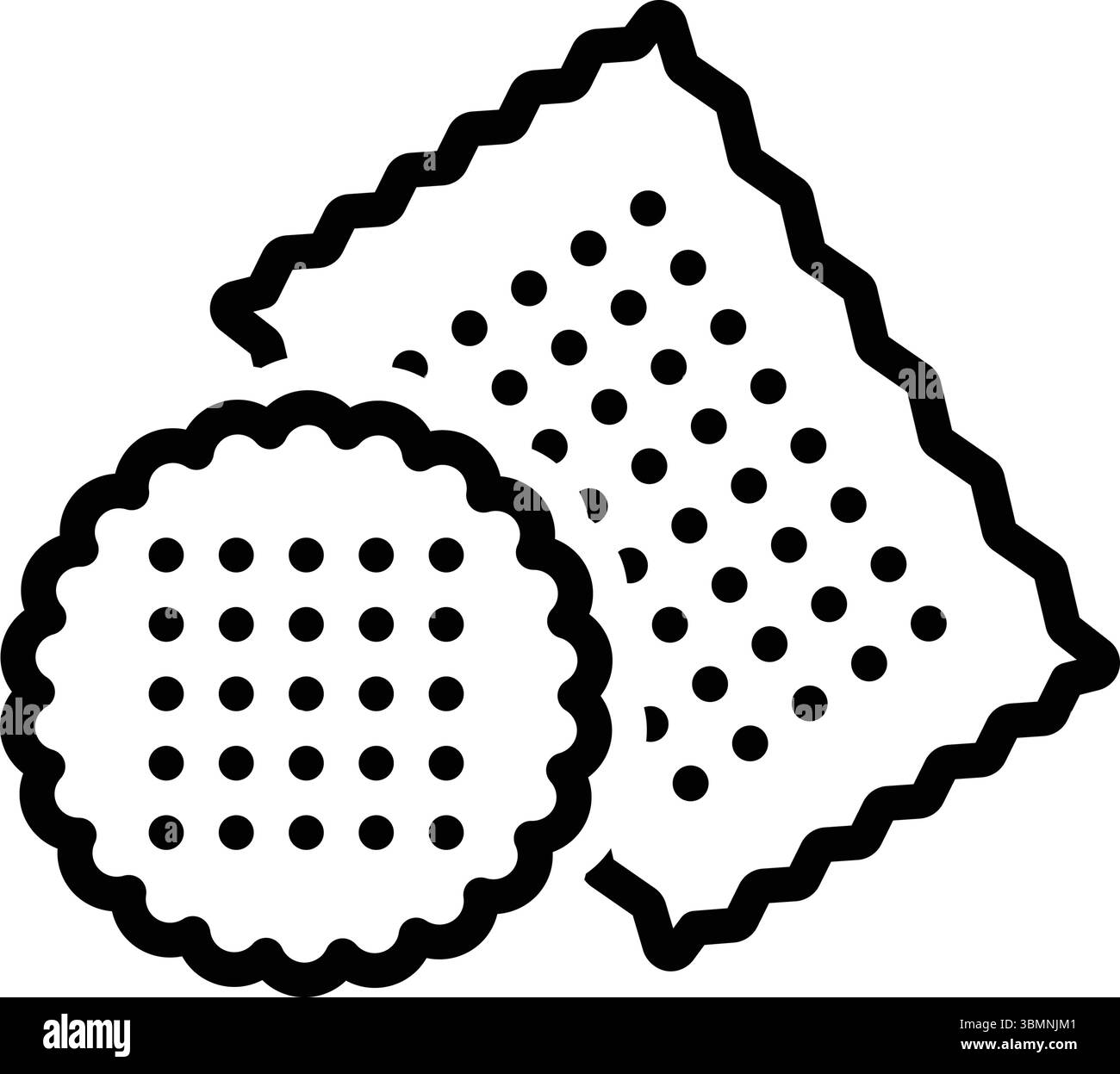 Crunchy cracker Black and White Stock Photos & Images - Alamy