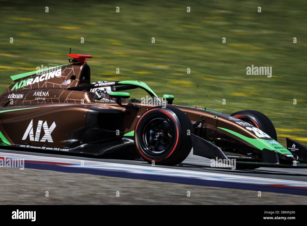 28 BEDRIN Nikita (ita), AIX Racing, Dallara F3 2025, action during the ...
