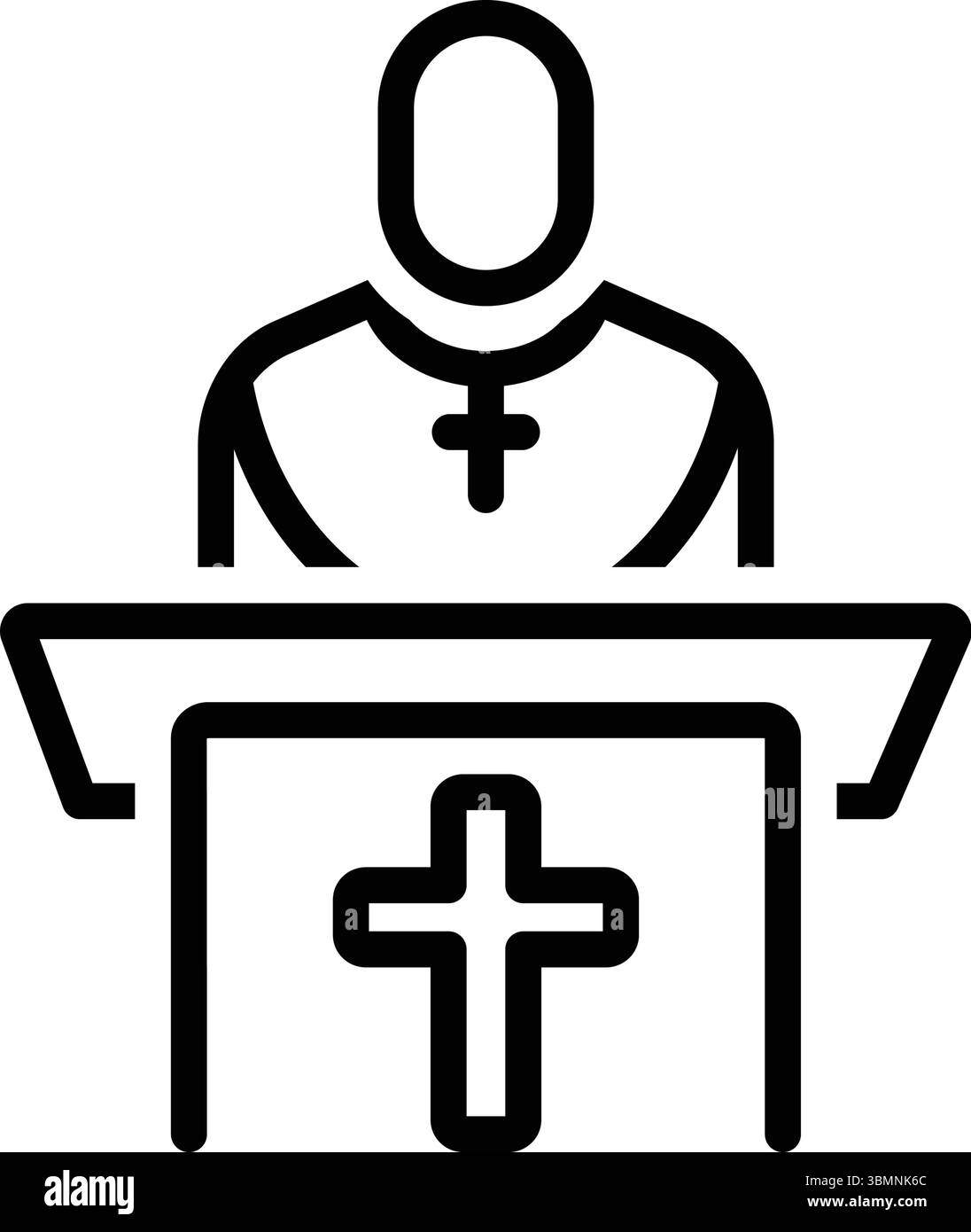 The reverend father Stock Vector Images - Alamy