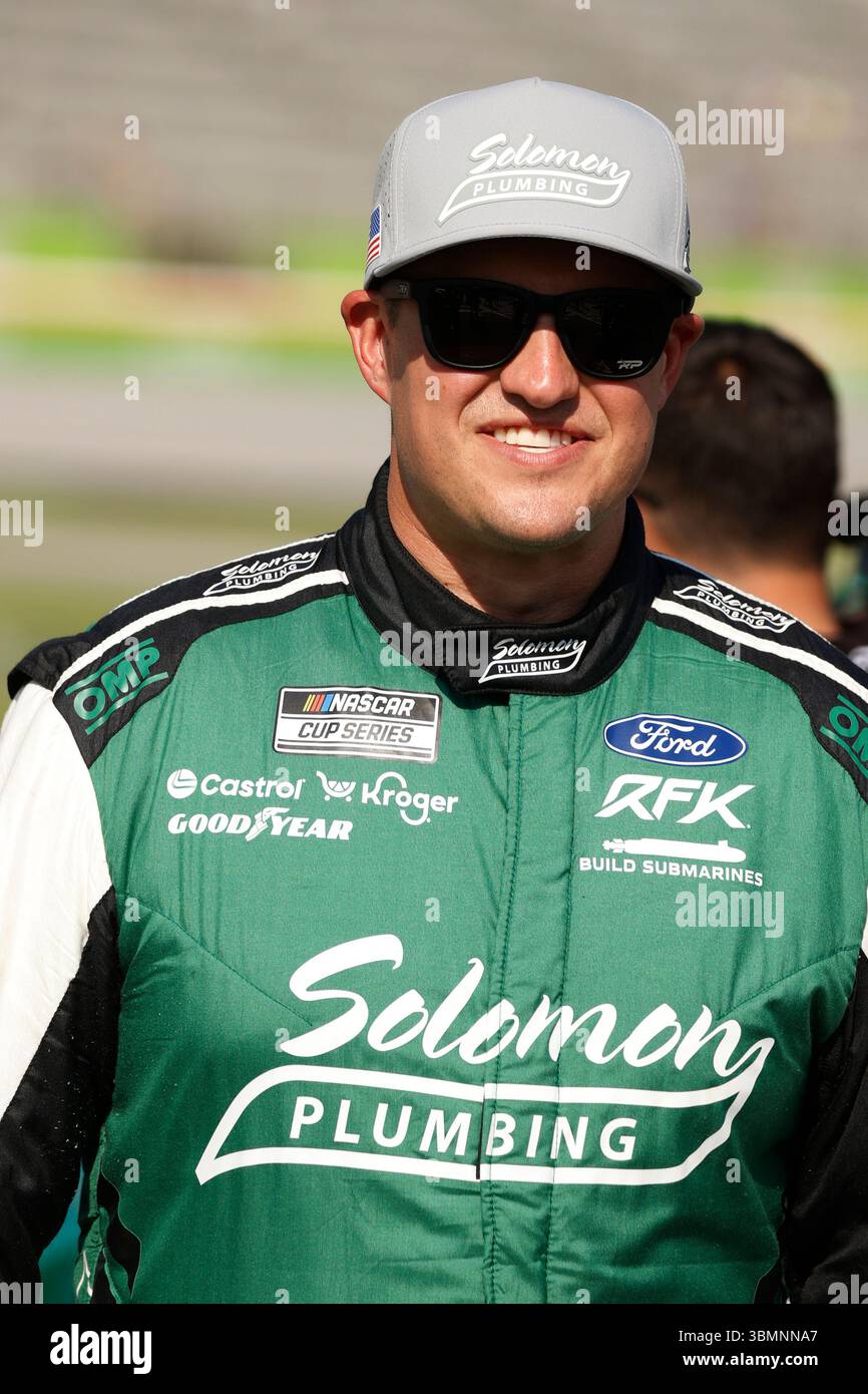 ATLANTA, GA - JUNE 27: Ryan Preece (#60 RFK Racing Solomon Plumbing ...