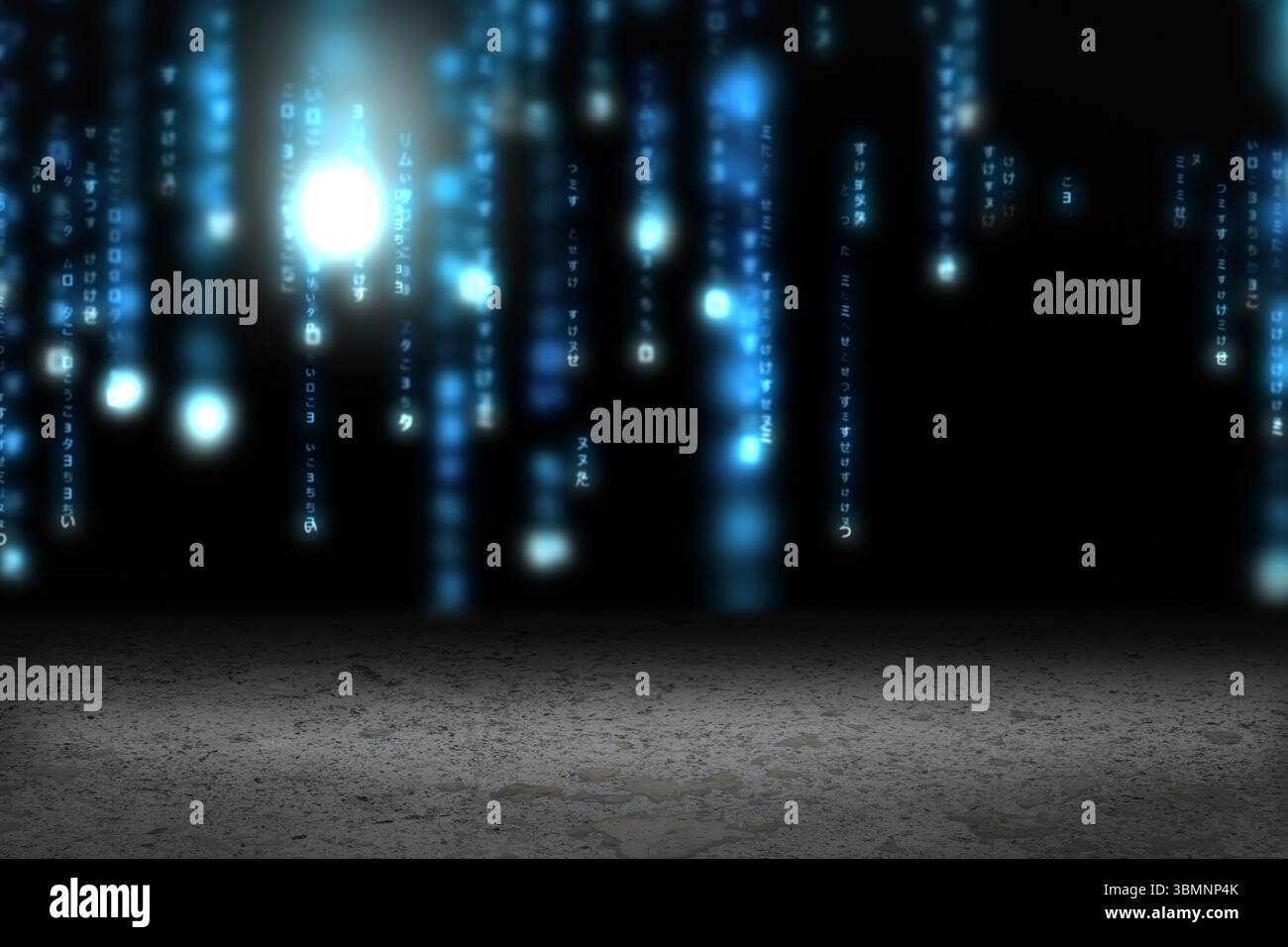 Dark blue matrix background abstract hi-res stock photography and ...