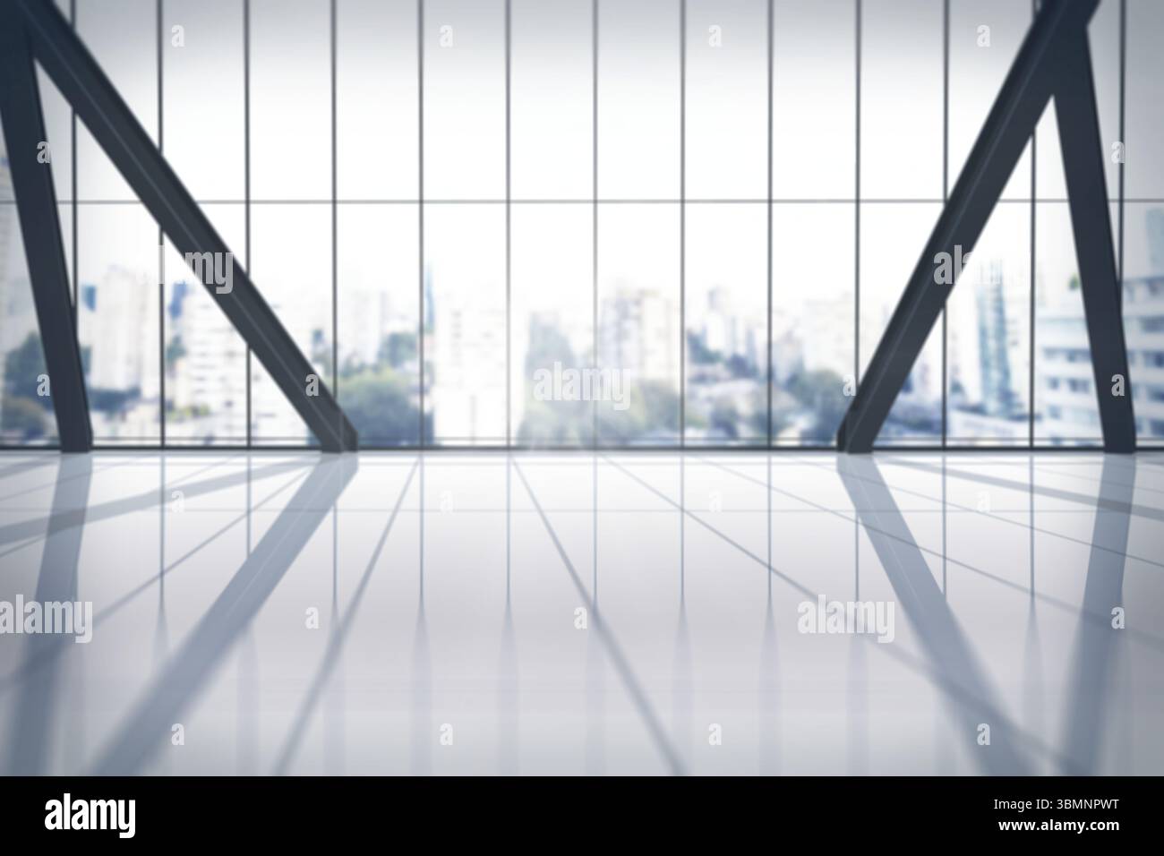 View of several building from inside Stock Photo - Alamy
