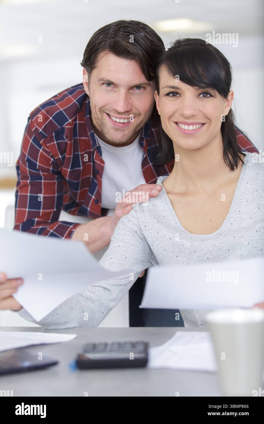 Woman plans finance budget hi-res stock photography and images - Alamy