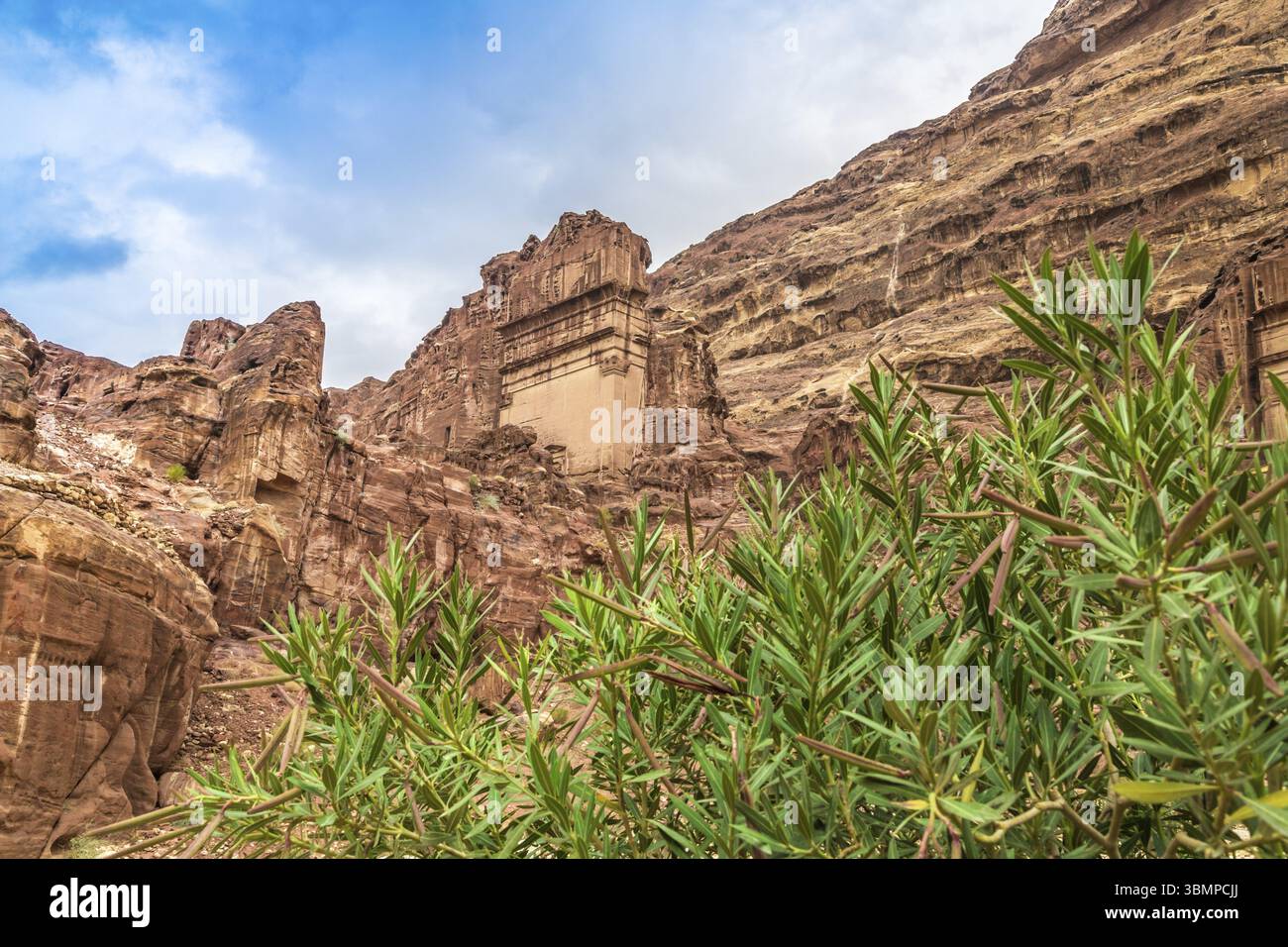 Petra is one the New Seven Wonders of the World Stock Photo - Alamy
