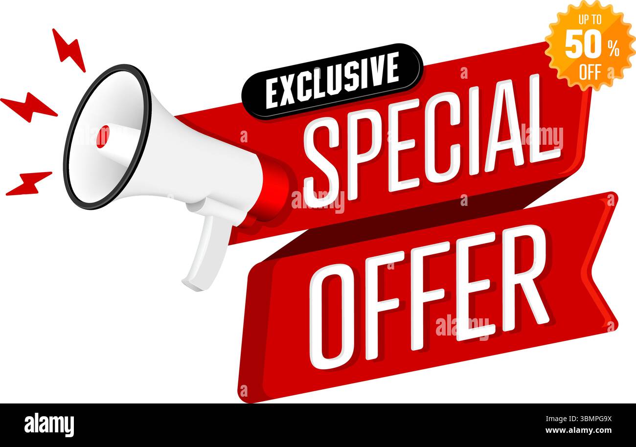 Special offer concept icon Stock Vector Images - Alamy