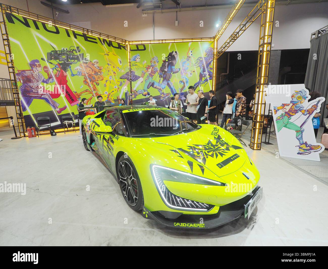 BEIJING, CHINA - JUNE 28, 2025 - The audience experienced a BYD U9 ...