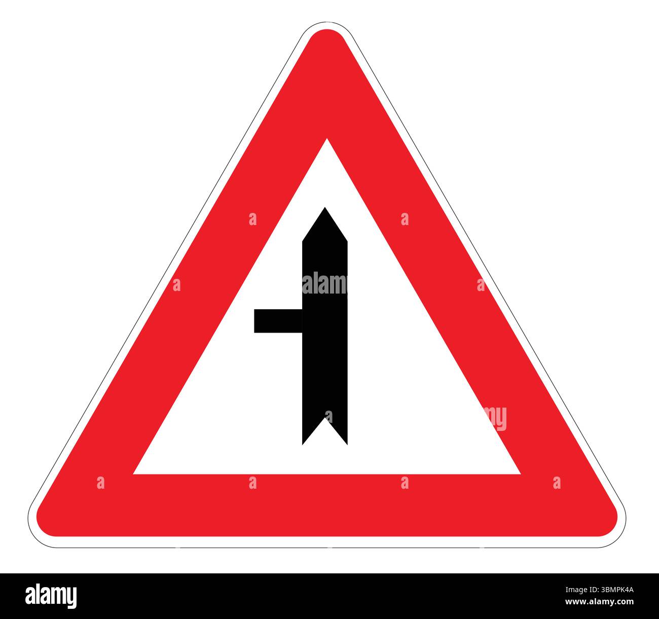 priority road left in illustrator Stock Vector Image & Art - Alamy
