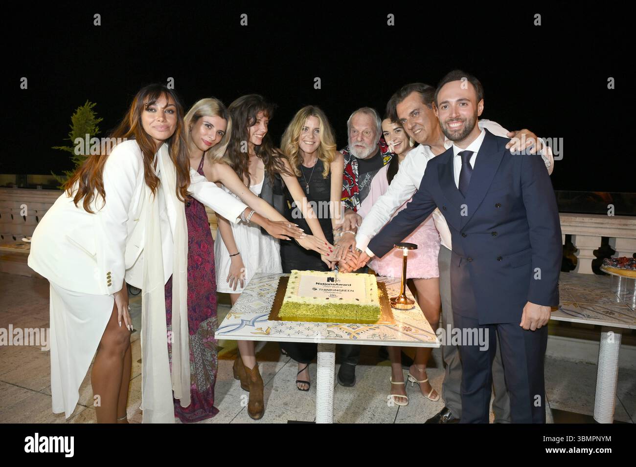 Taormina, Italy. 28th June, 2025. Taormina: Nation Award. Opening night ...