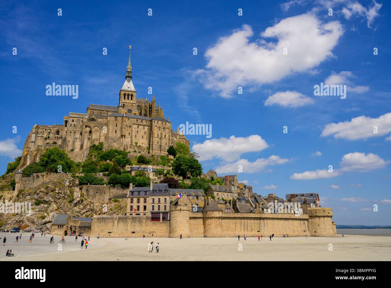 Mont St Michel, Normandy, France Stock Photo - Alamy