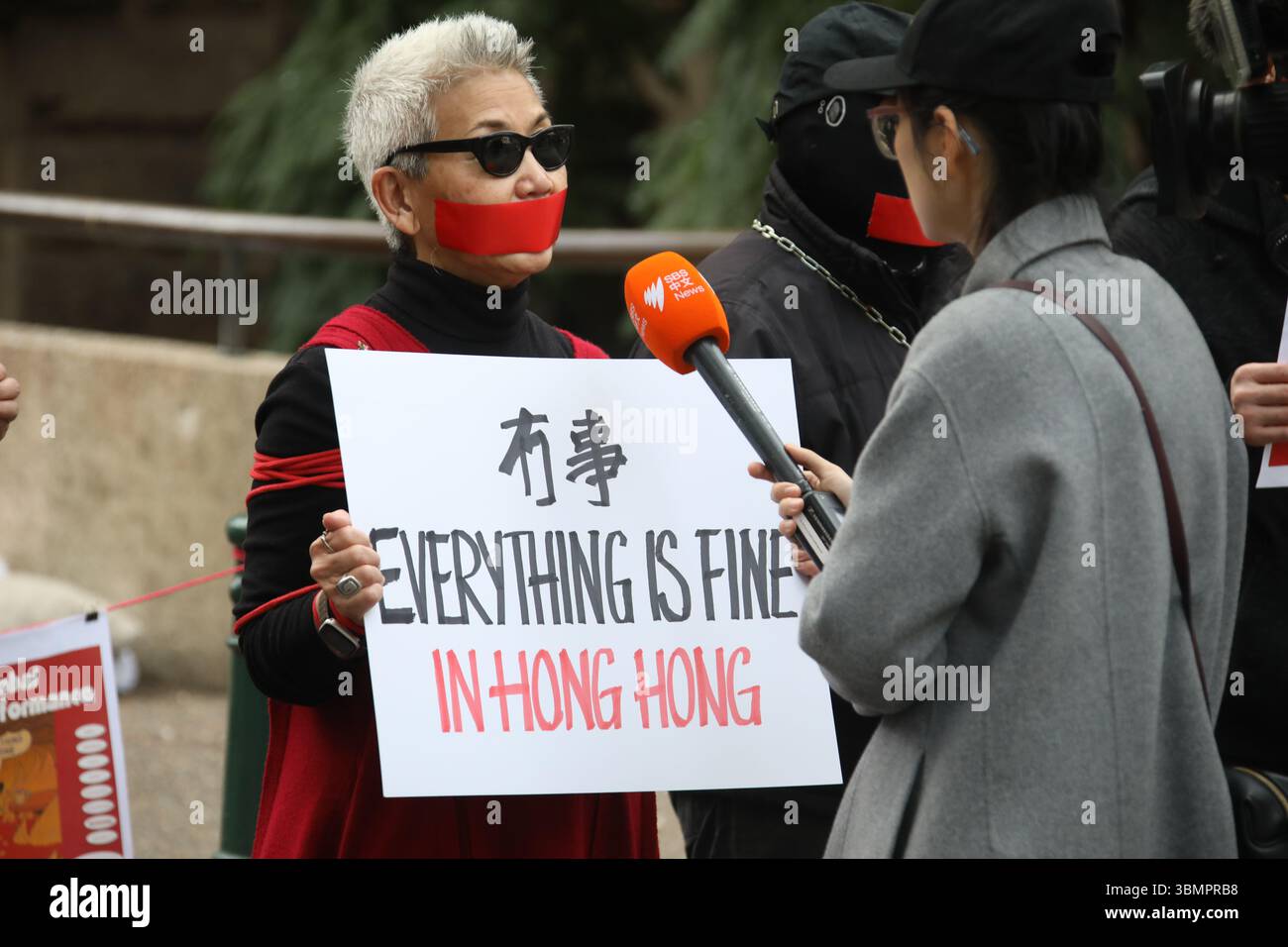 Sydney, Australia. 28th June 2025. A global art protest to counter the ...