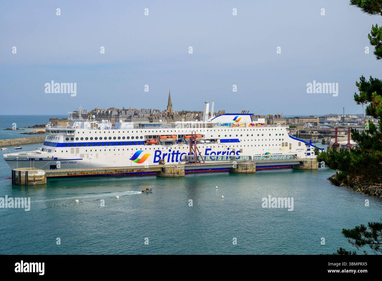 St Malo, Brittany, France Stock Photo - Alamy