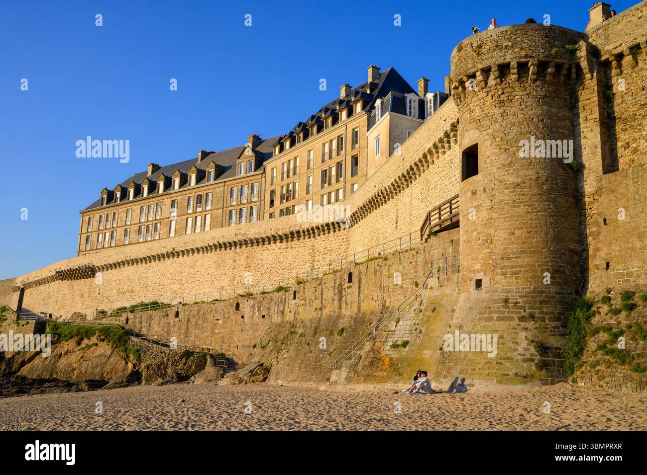 St Malo, Brittany, France Stock Photo - Alamy