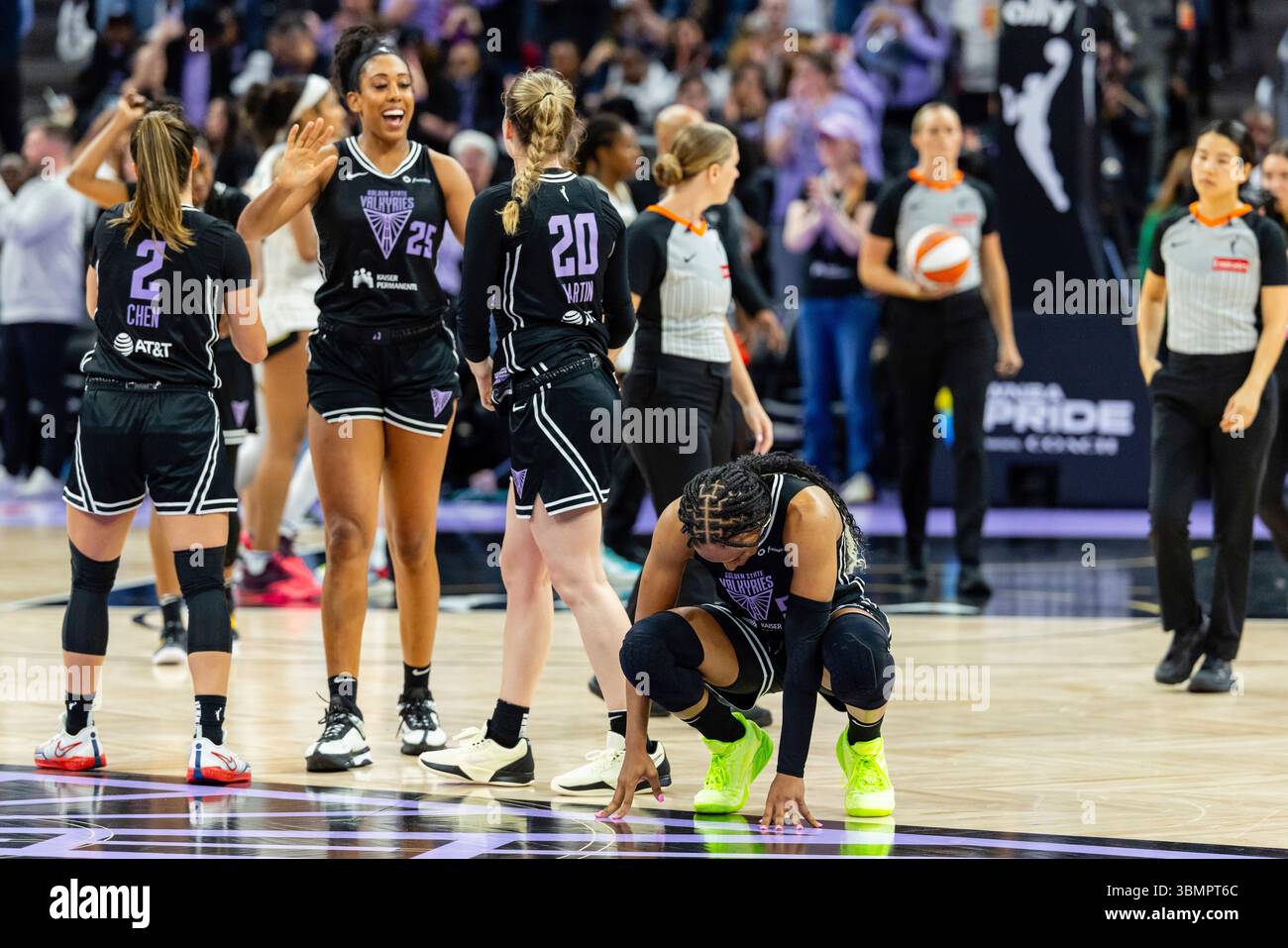 SAN FRANCISCO, CA - JUNE 27: Golden State Valkyries forward Kayla ...