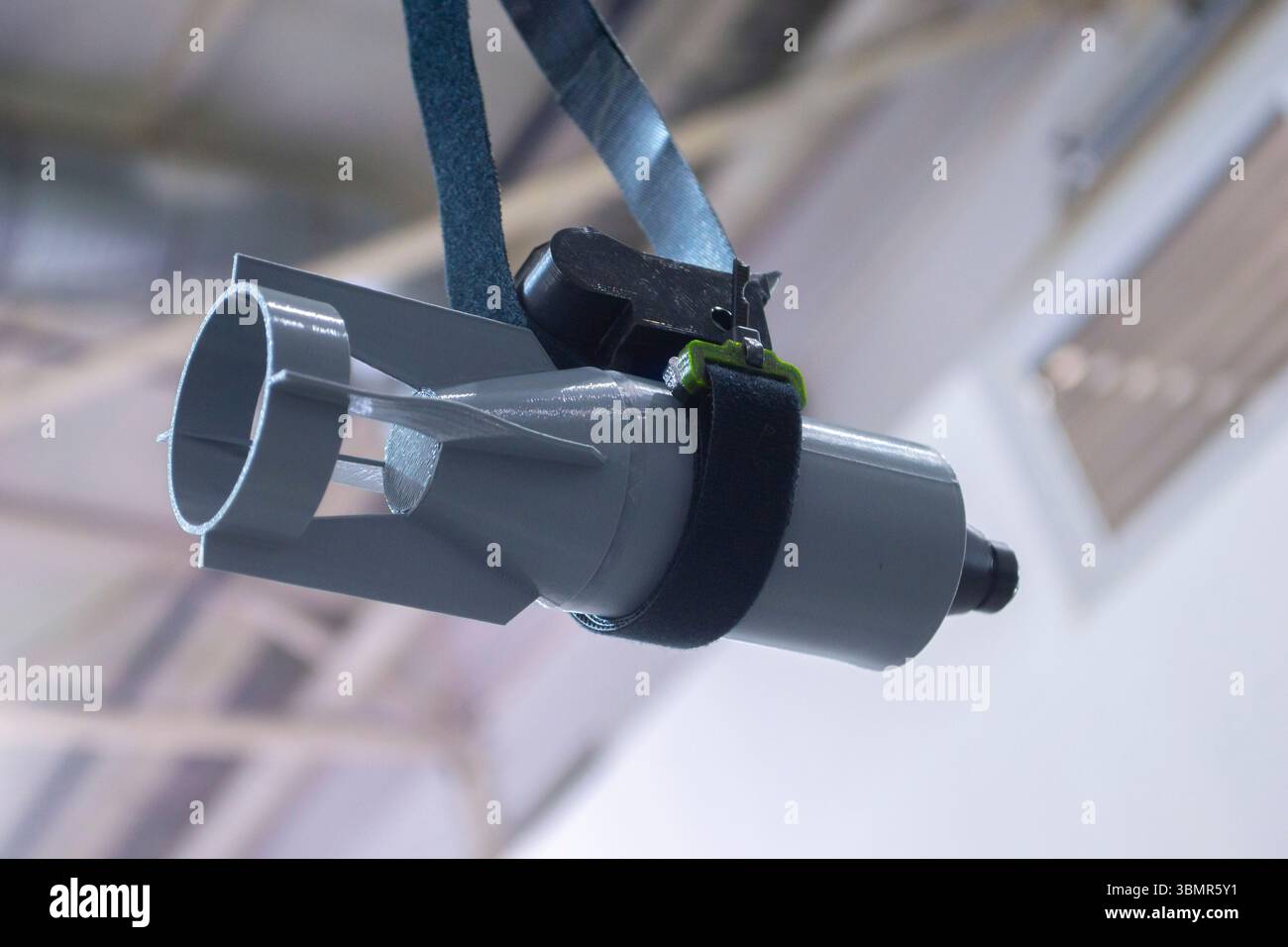 Hanging bomb. Bomb model for drone. Model of bomb printed on 3D printer ...