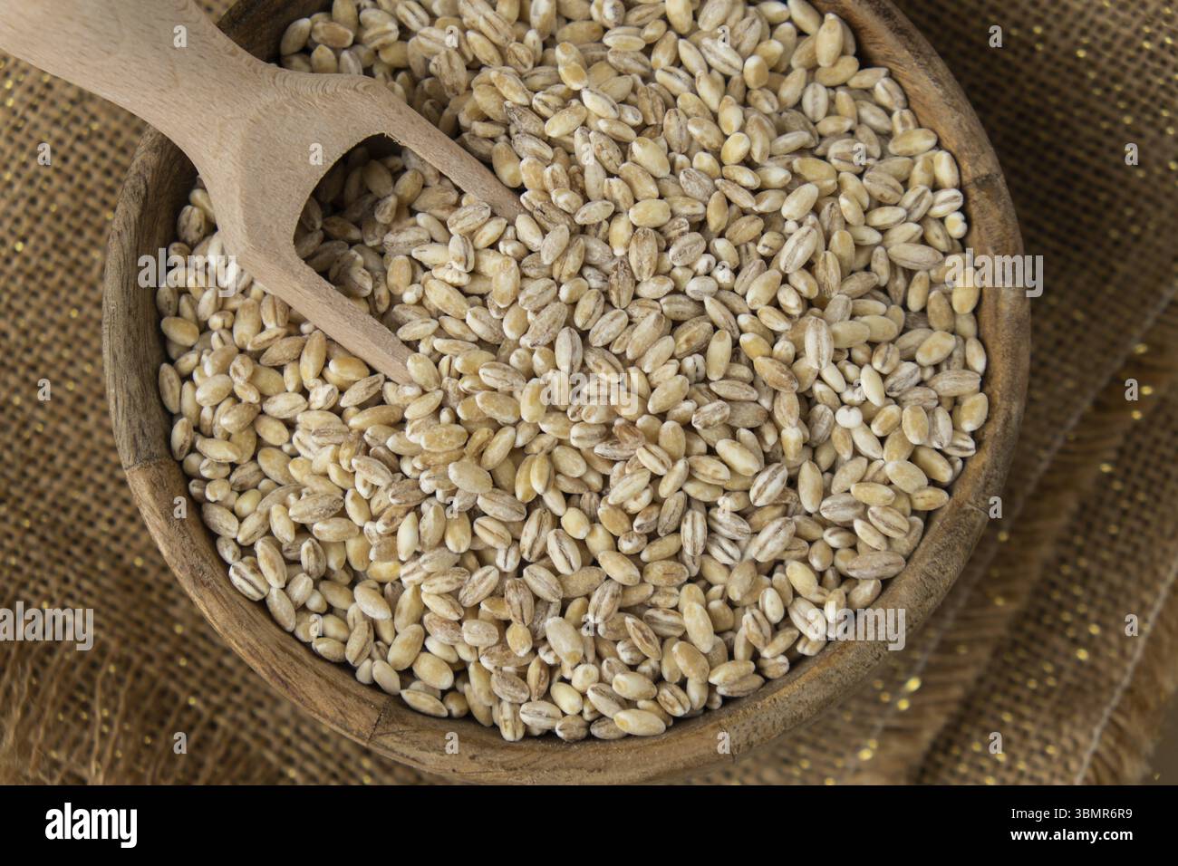 Pearl barley in neutral beige hi-res stock photography and images - Alamy