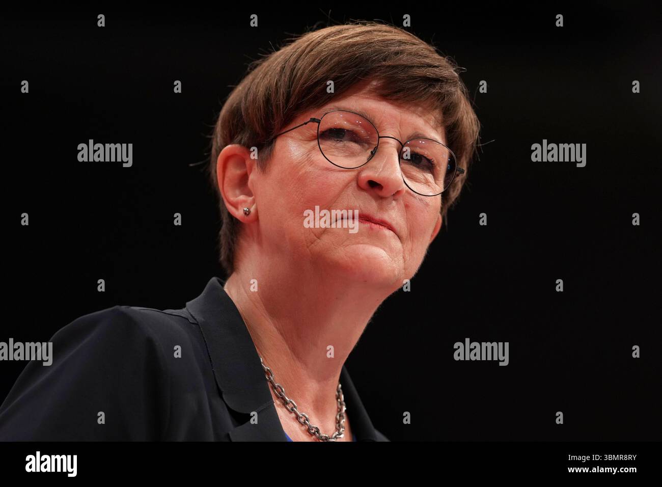 42. SPD Bundesparteitag 2025 Tag 2 Saskia Esken im Portrait auf der ...