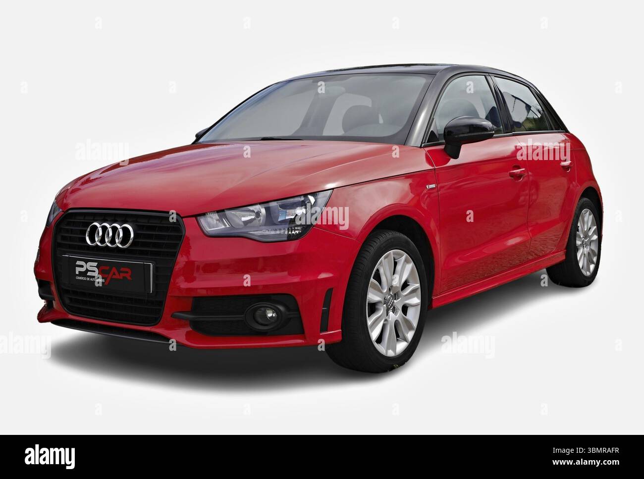 Modern red audi a1 hi-res stock photography and images - Alamy