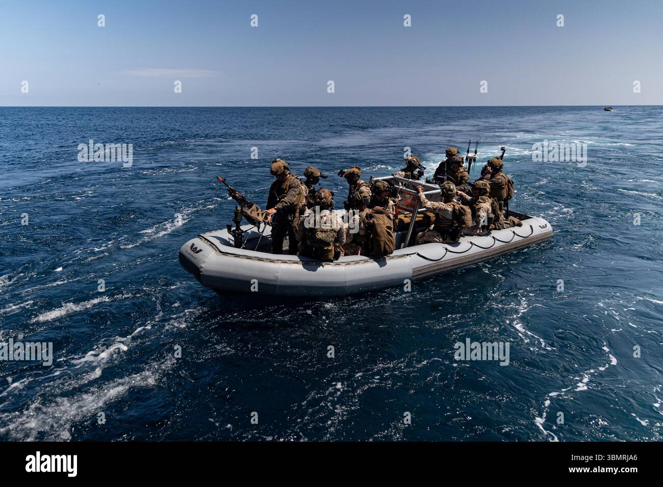 U.S. Marines with Maritime Special Purpose Force, 22nd Marine ...