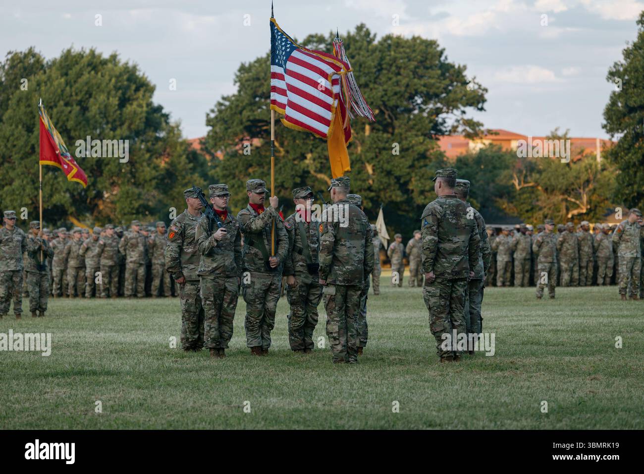 Soldiers of the 75th Field Artillery Brigade conducted their Change of ...