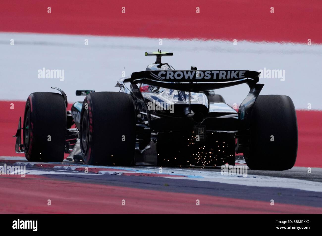 Mercedes driver Andrea Kimi Antonelli of Italy in action during the ...
