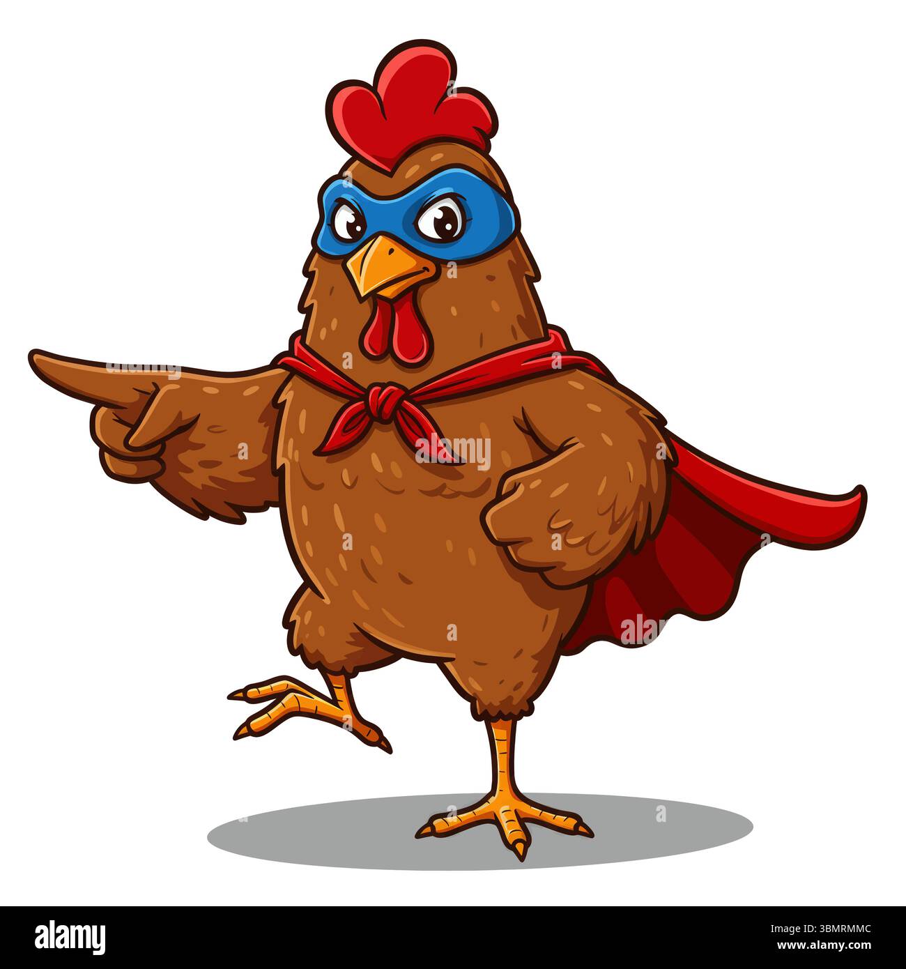 Chicken Vector Illustration Cartoon Illustration Stock Vector Image ...