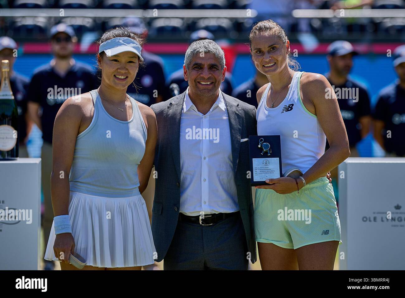 Bad Homburg, Hessen, Germany. 28th June, 2025. Alexandra Panova, Sezai ...