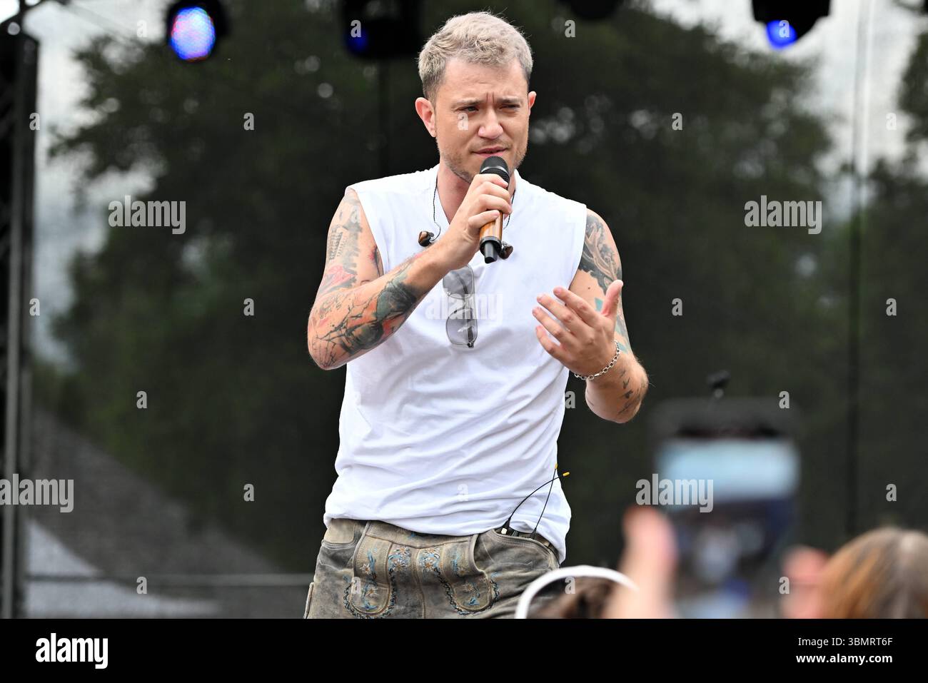 27.06.2025 Schlager Park Bad Kötzting in Deutschland GER - Max Weidner ...
