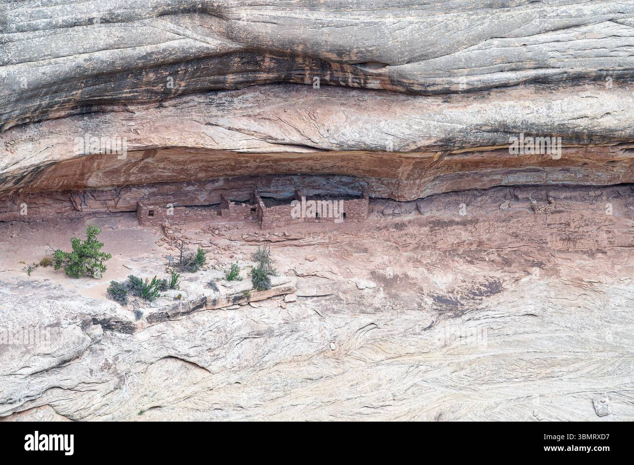 Pueblo Native American Villageremains in Natural Bridges National ...