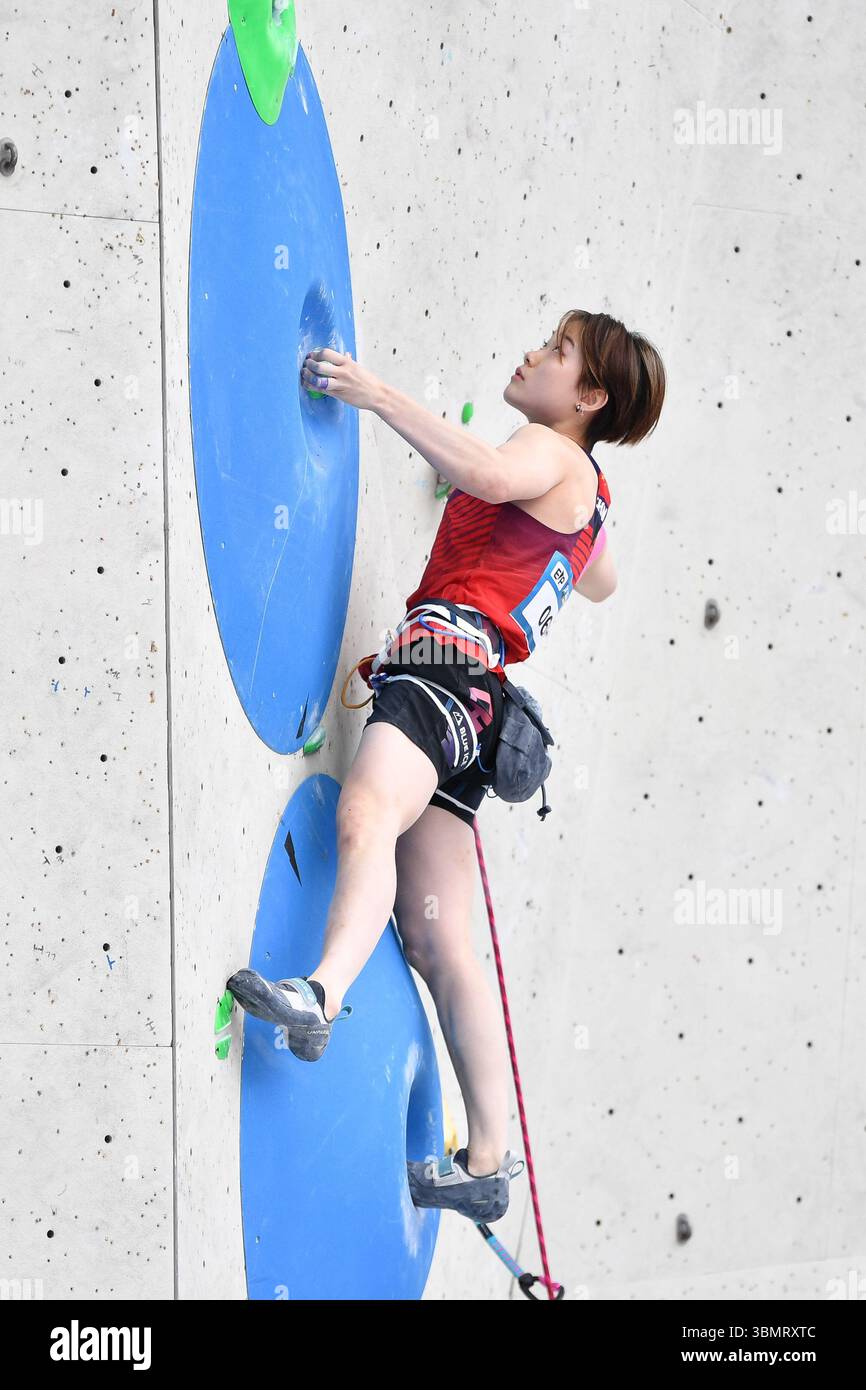 Innsbruck, Austria. 28th June, 2025. Luo Zhilu of China competes during ...