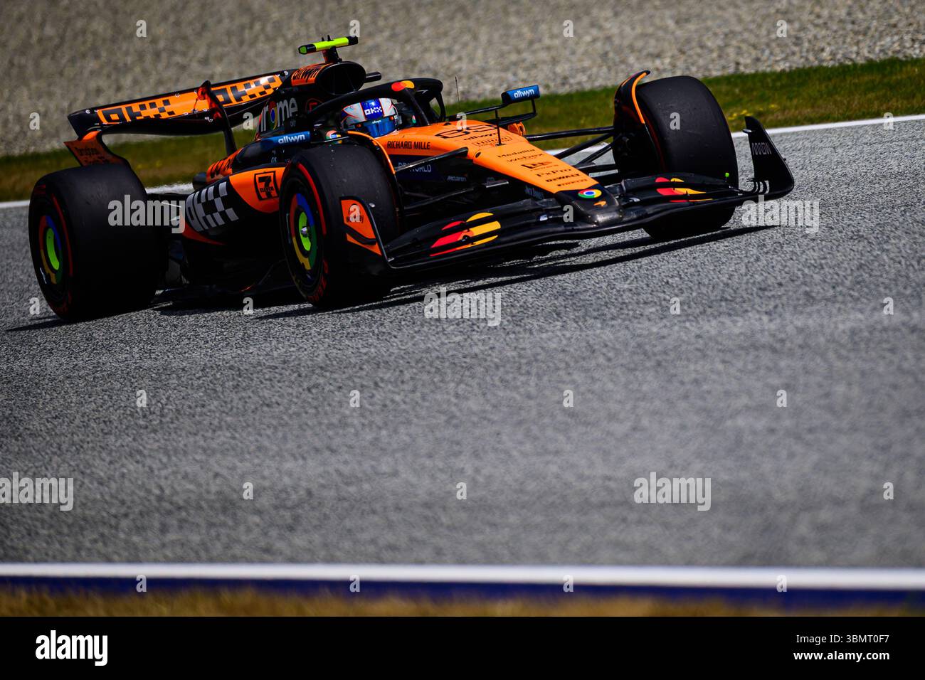 McLaren F1 Team’s Irish driver Alexander Dunne competes during the ...