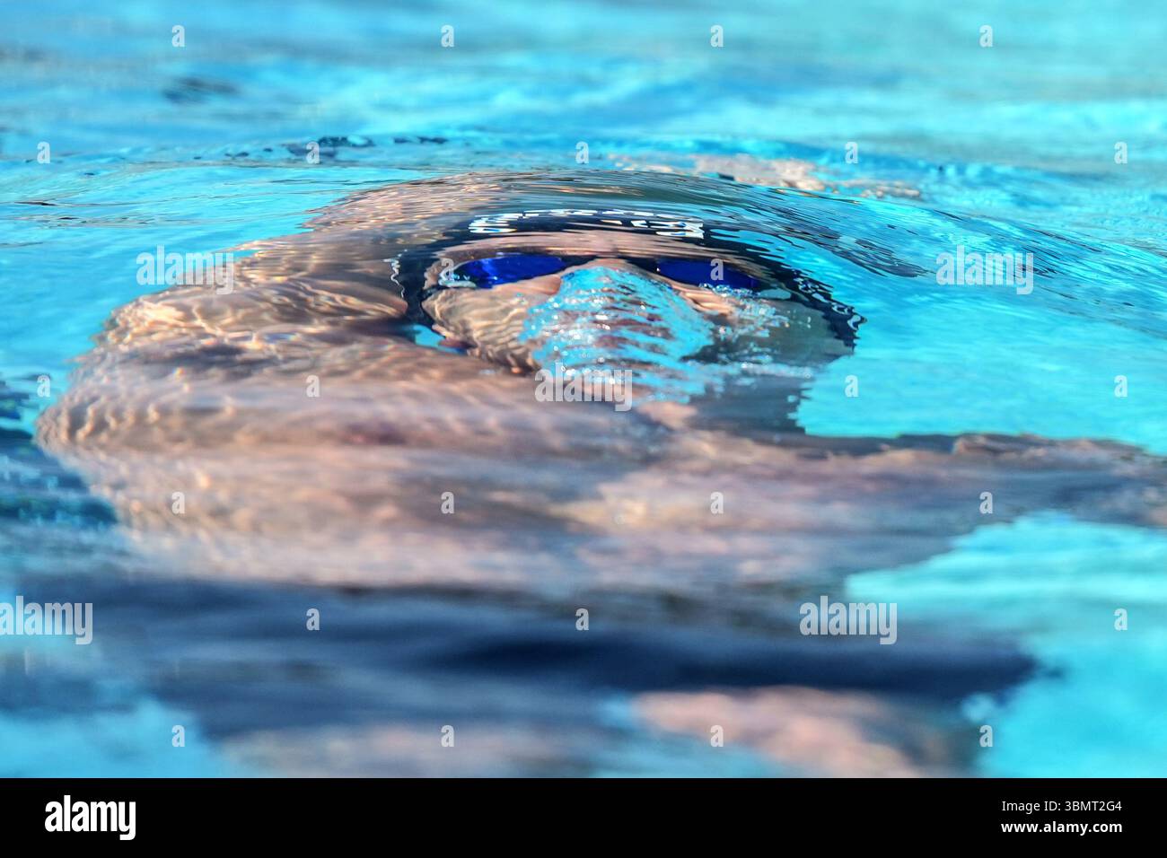 Rome, Italy. 28th June, 2025. Thomas Ceccon of Italy competes in the ...