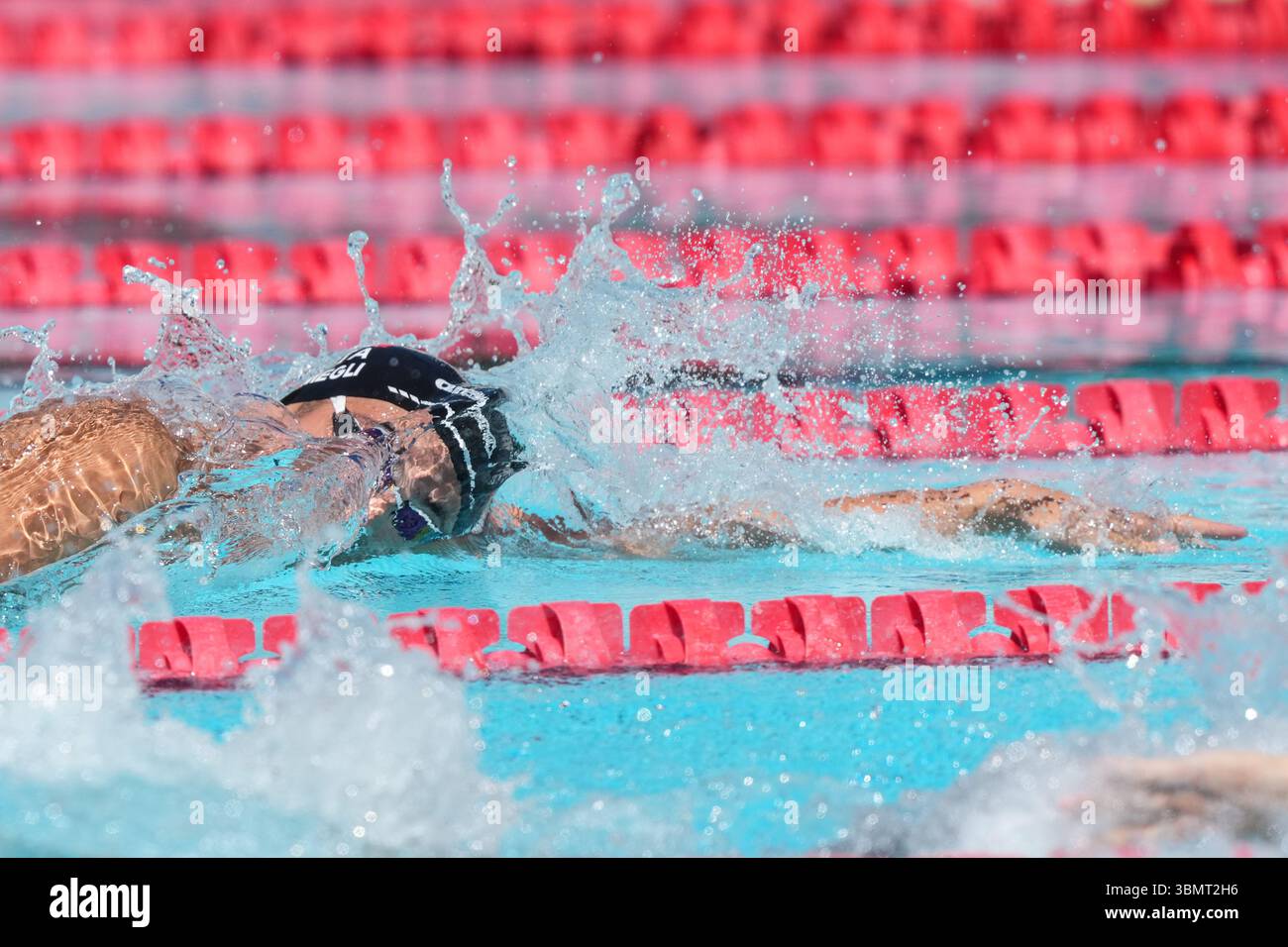 Rome, Italy. 28th June, 2025. Filippo Megli of Italy competes in the ...