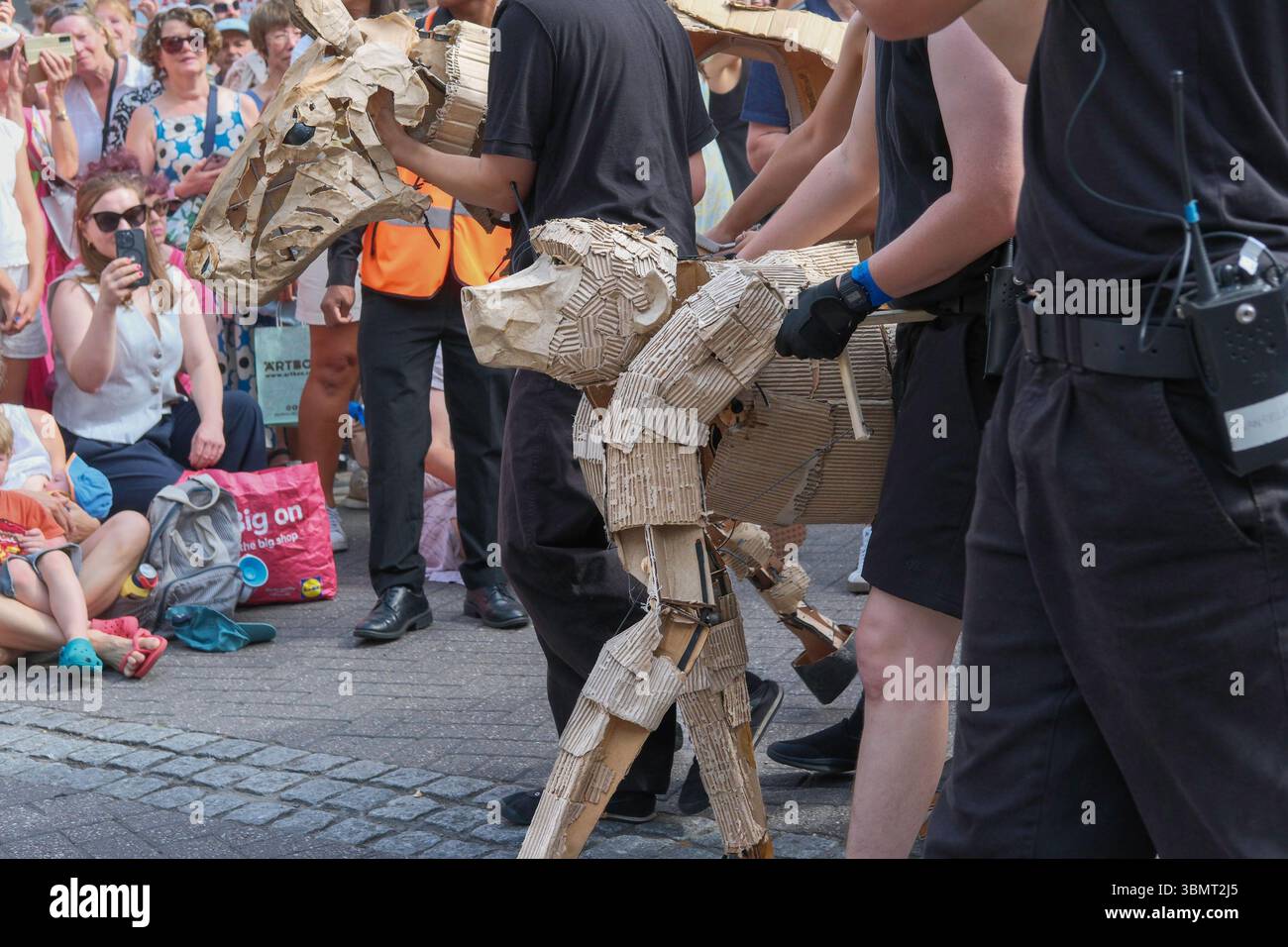 London, UK. 27 June 2025. The Herds, a public art and climate action ...