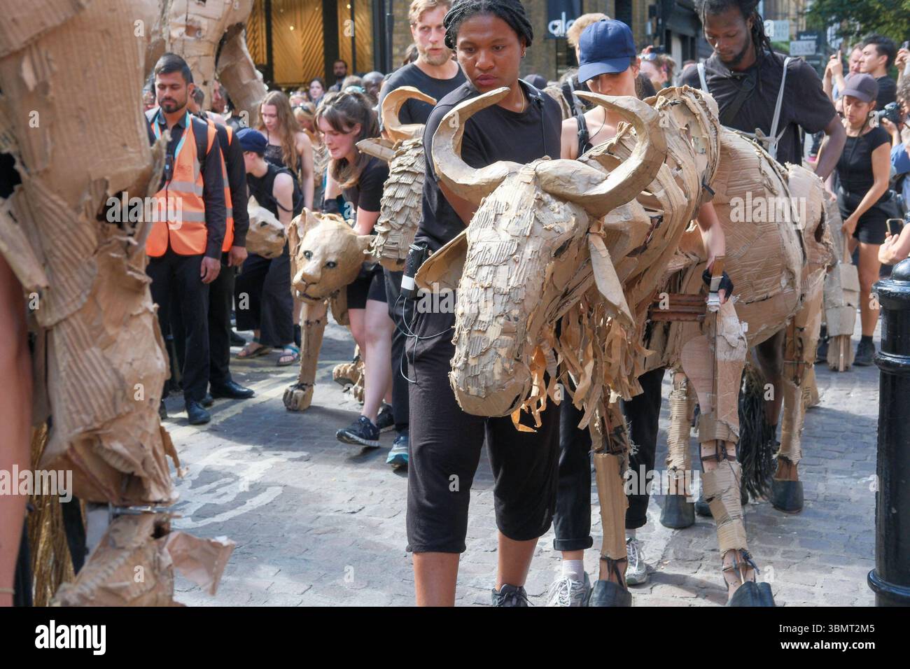 London, UK. 27 June 2025. The Herds, a public art and climate action ...