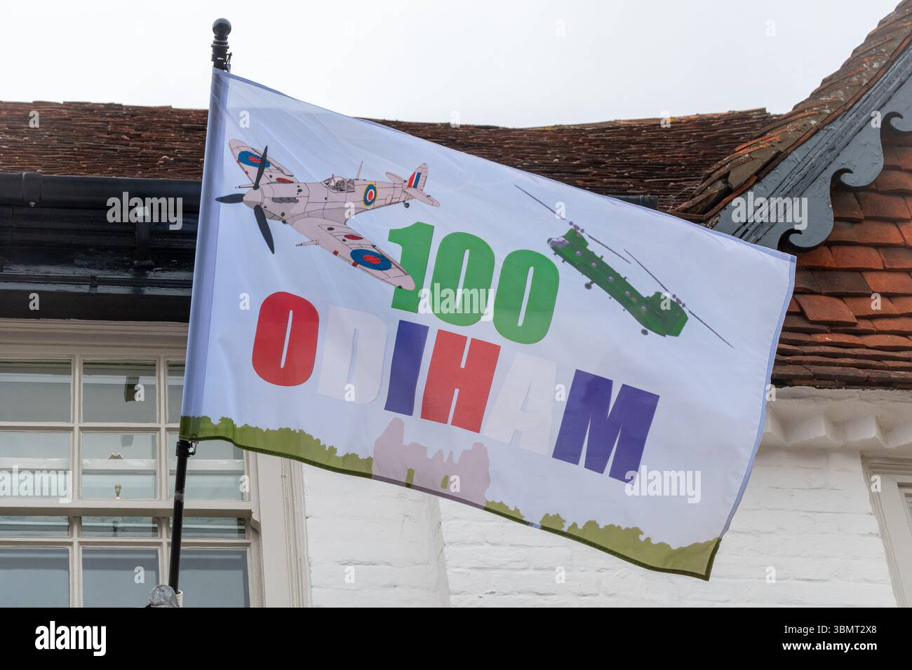 Odiham in Hampshire, England, UK. June 2025. The Royal Air Force base ...