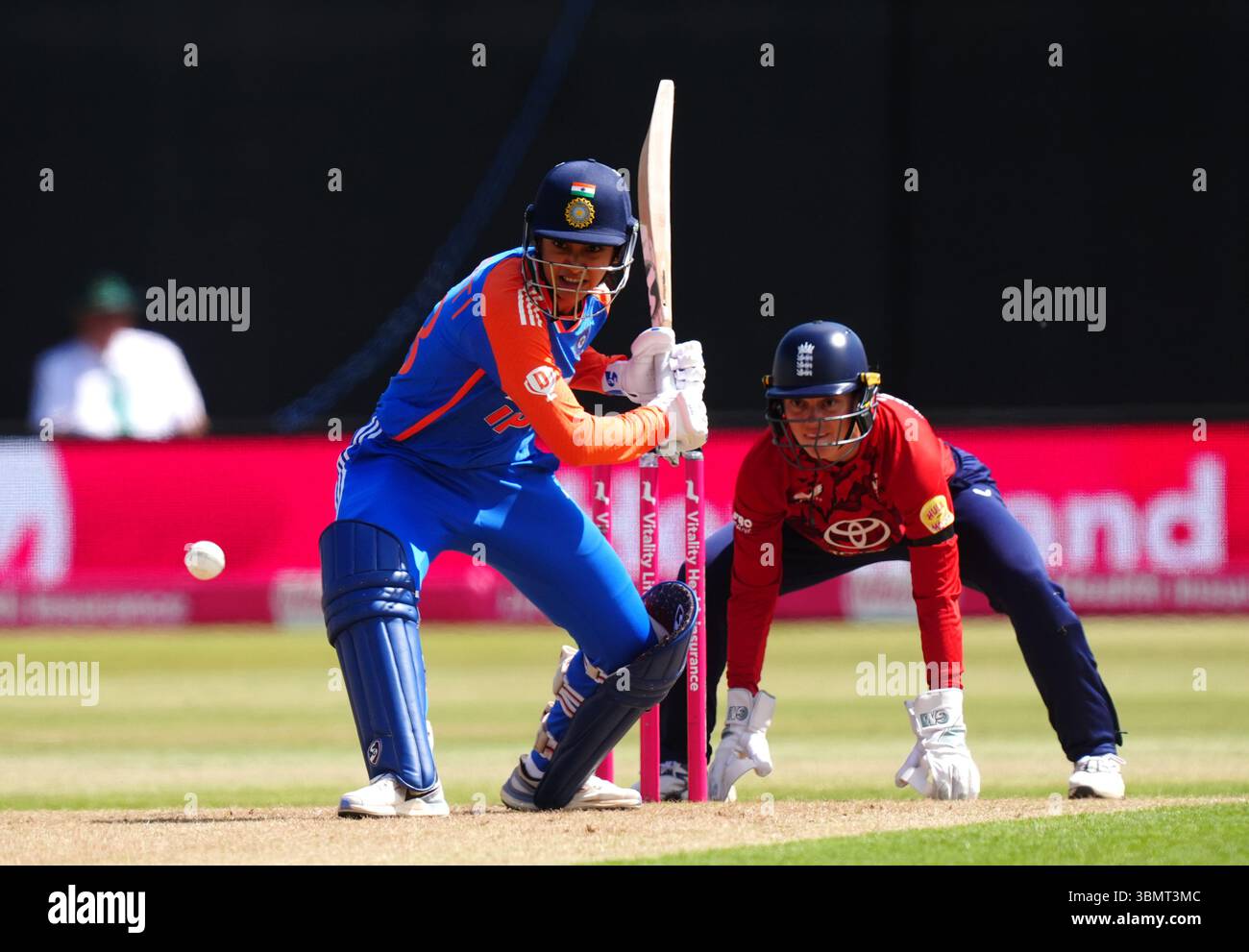 India's Smriti Mandhana batting during the second Women's International ...