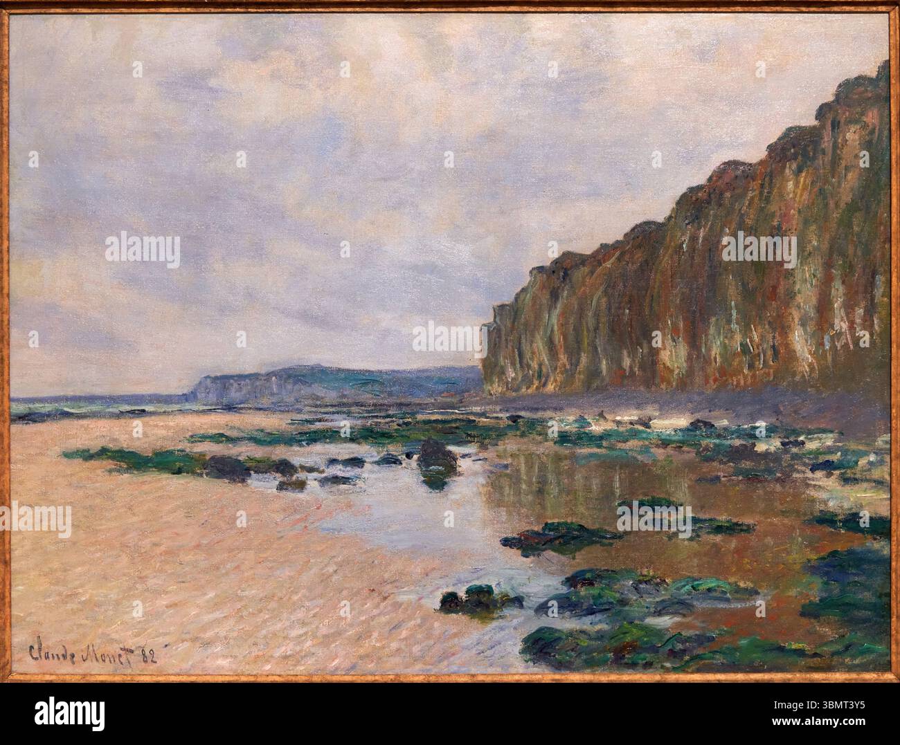 Low Tide at Varengeville, 1882, Claude Monet (París, 1840-Giverny, 1926 ...