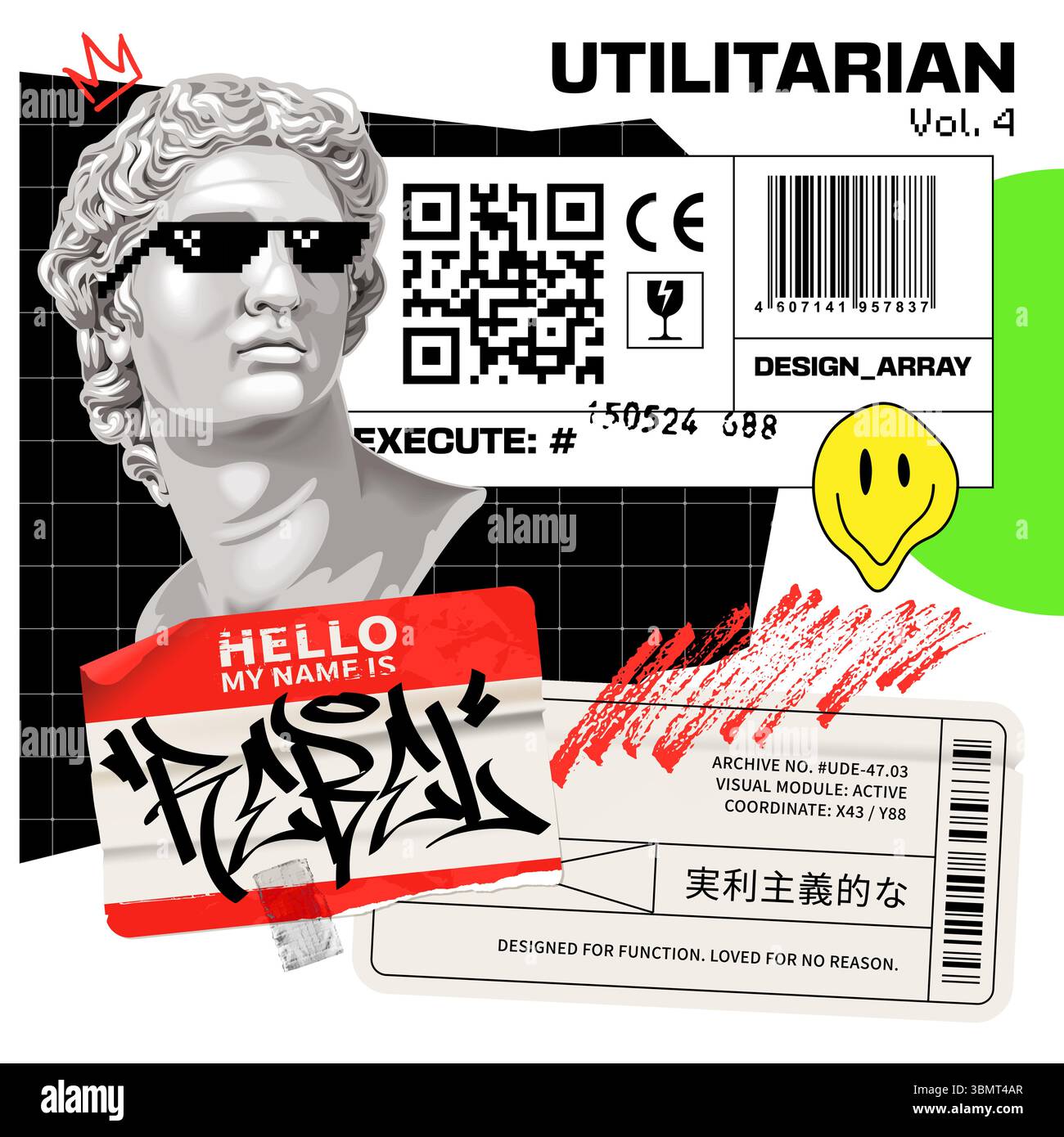 Quirky statue Stock Vector Images - Alamy