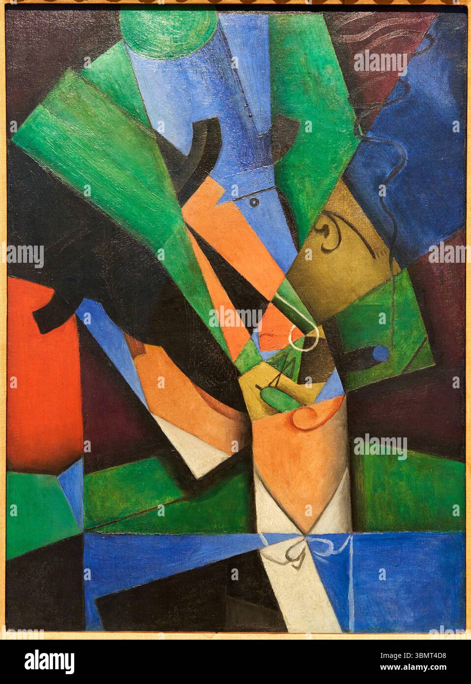 The Smoker (Frank Haviland), 1913, Juan Gris (Madrid, 1887-Boulogne-sur ...
