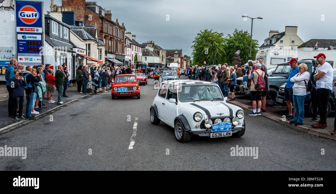 Moffat Classic Car Rally in Moffat, Scotland held on 28th June 2025 ...