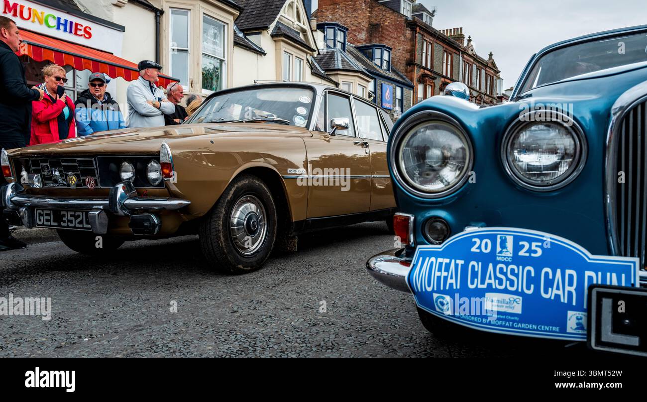 Moffat Classic Car Rally in Moffat, Scotland held on 28th June 2025 ...