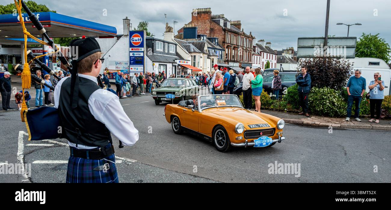 Moffat Classic Car Rally in Moffat, Scotland held on 28th June 2025 ...