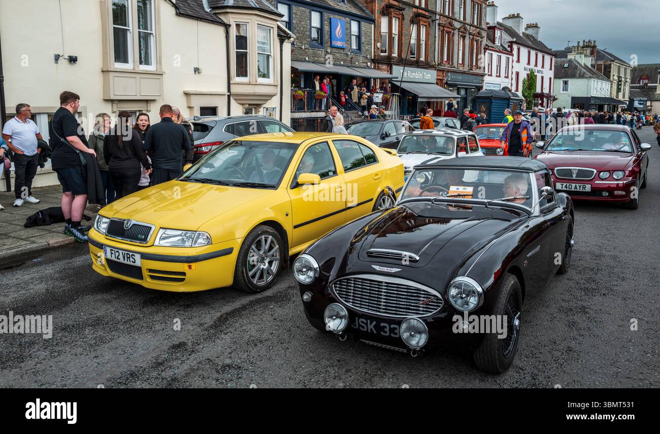 Moffat Classic Car Rally in Moffat, Scotland held on 28th June 2025 ...