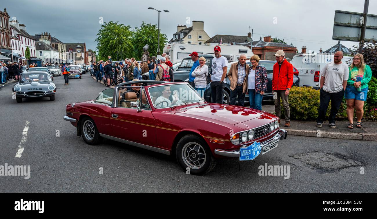 Moffat Classic Car Rally in Moffat, Scotland held on 28th June 2025 ...