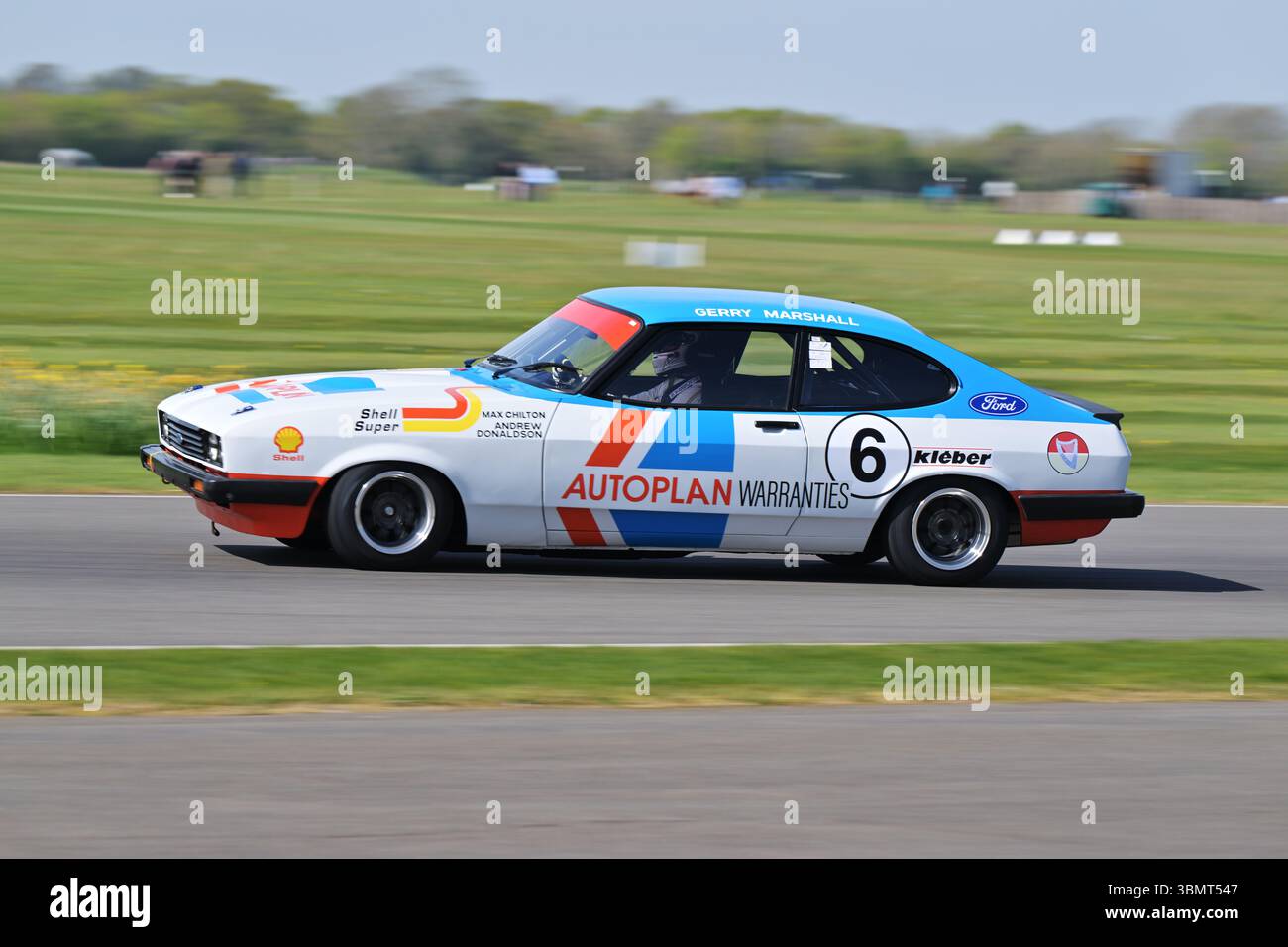 Max Chilton, Andrew Donaldson, Ford Capri III 3 litre S, Gordon Spice ...
